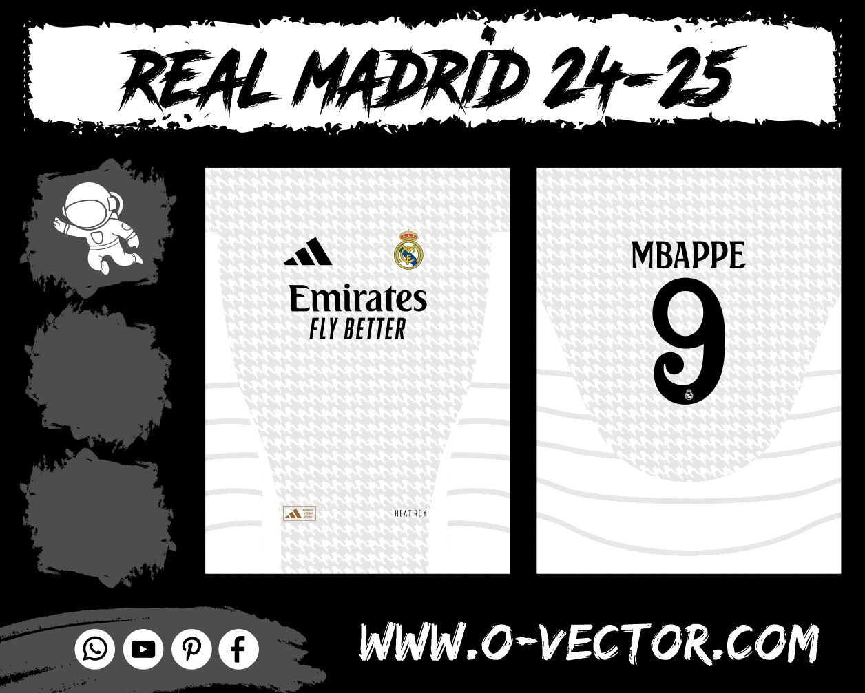 Only Vector Real Madrid 24-25 home » o-vector